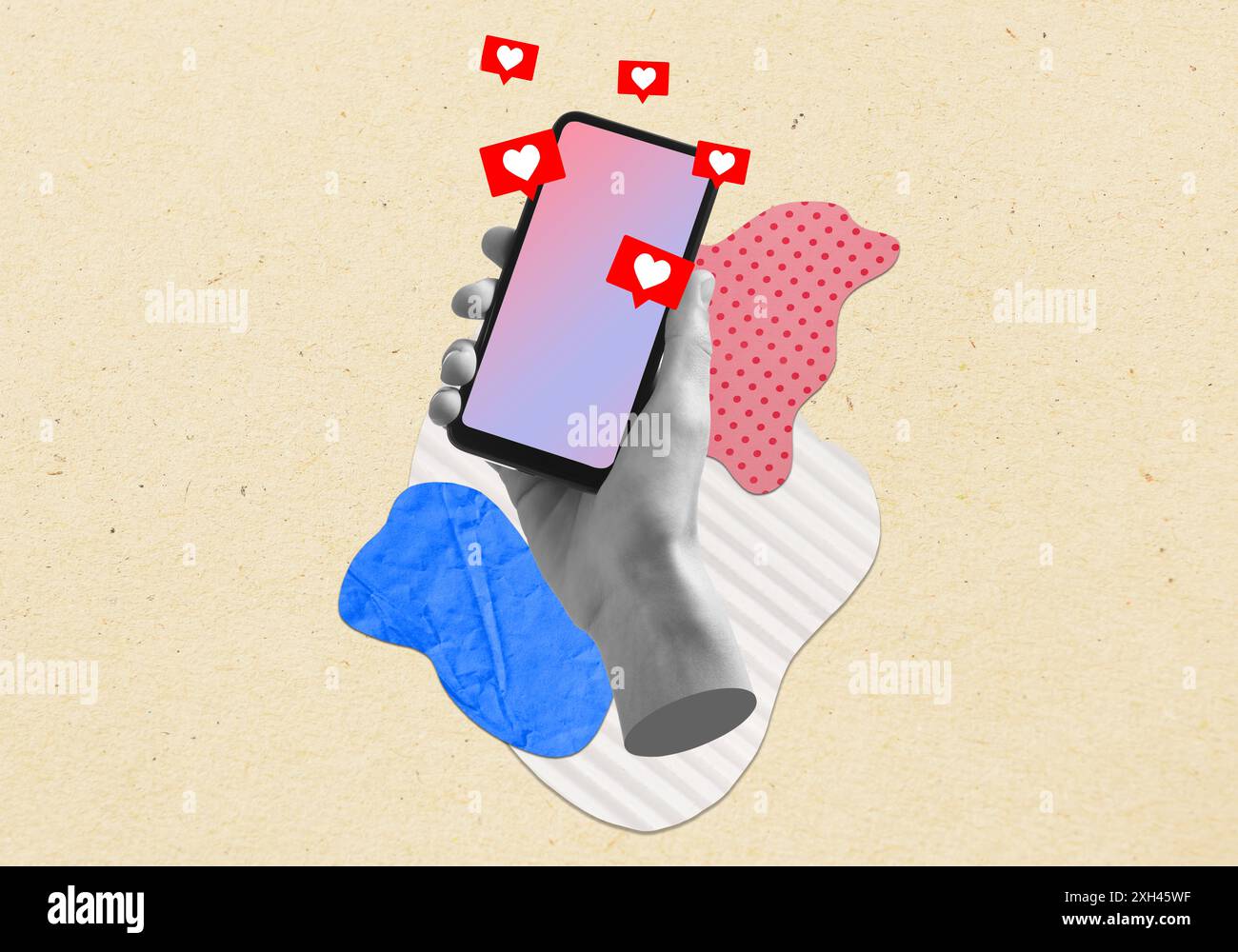 Social popularity in media hi-res stock photography and images - Alamy