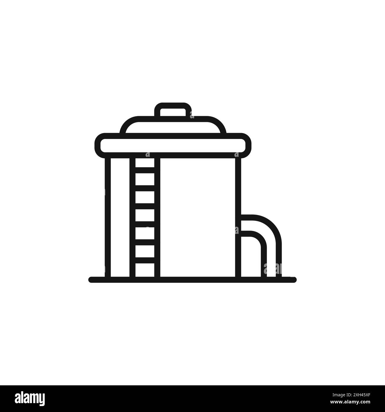 Gas storage infrastructure Cut Out Stock Images & Pictures - Alamy