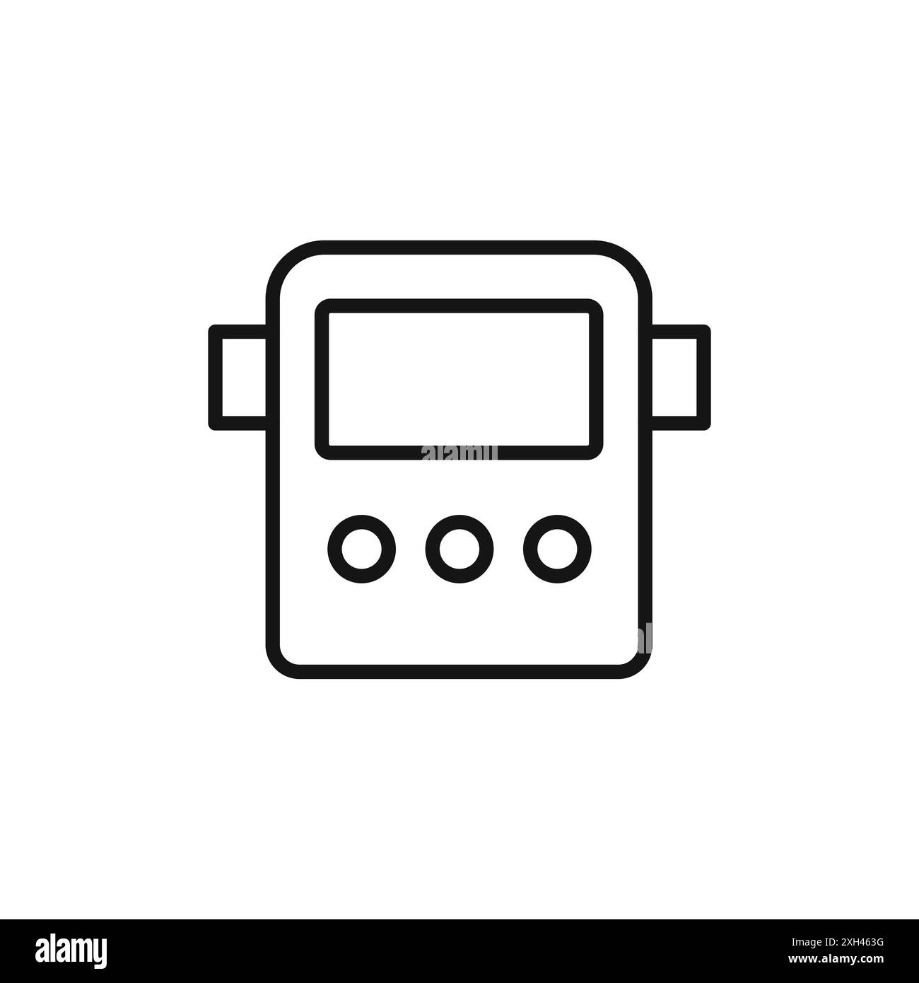 welding shield cover icon logo sign vector outline in black and white ...