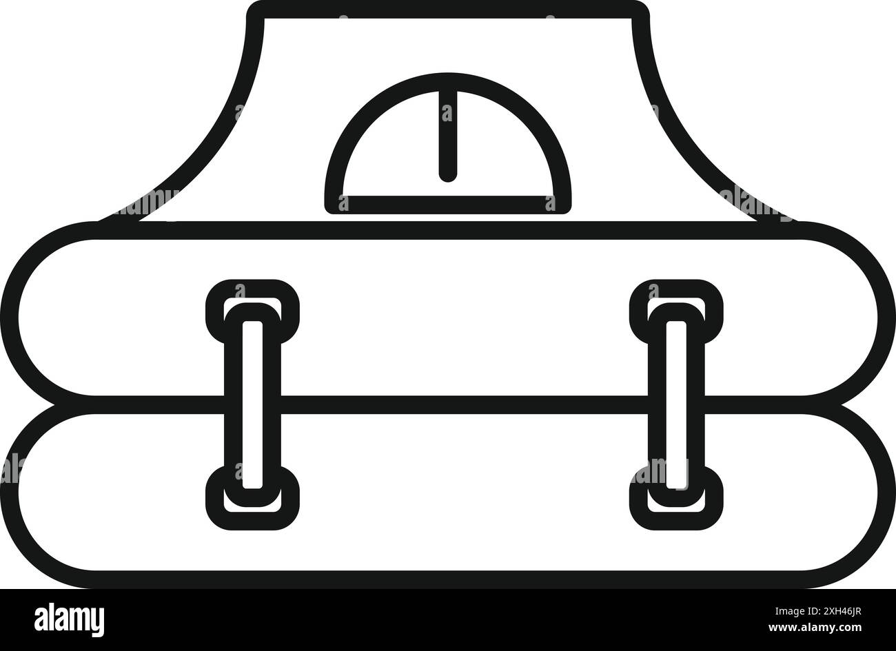 Canopy raft Stock Vector Images - Alamy