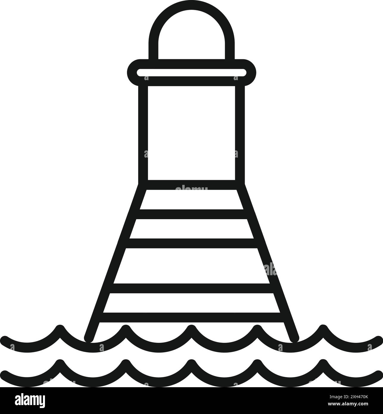 Floating marker Black and White Stock Photos & Images - Alamy