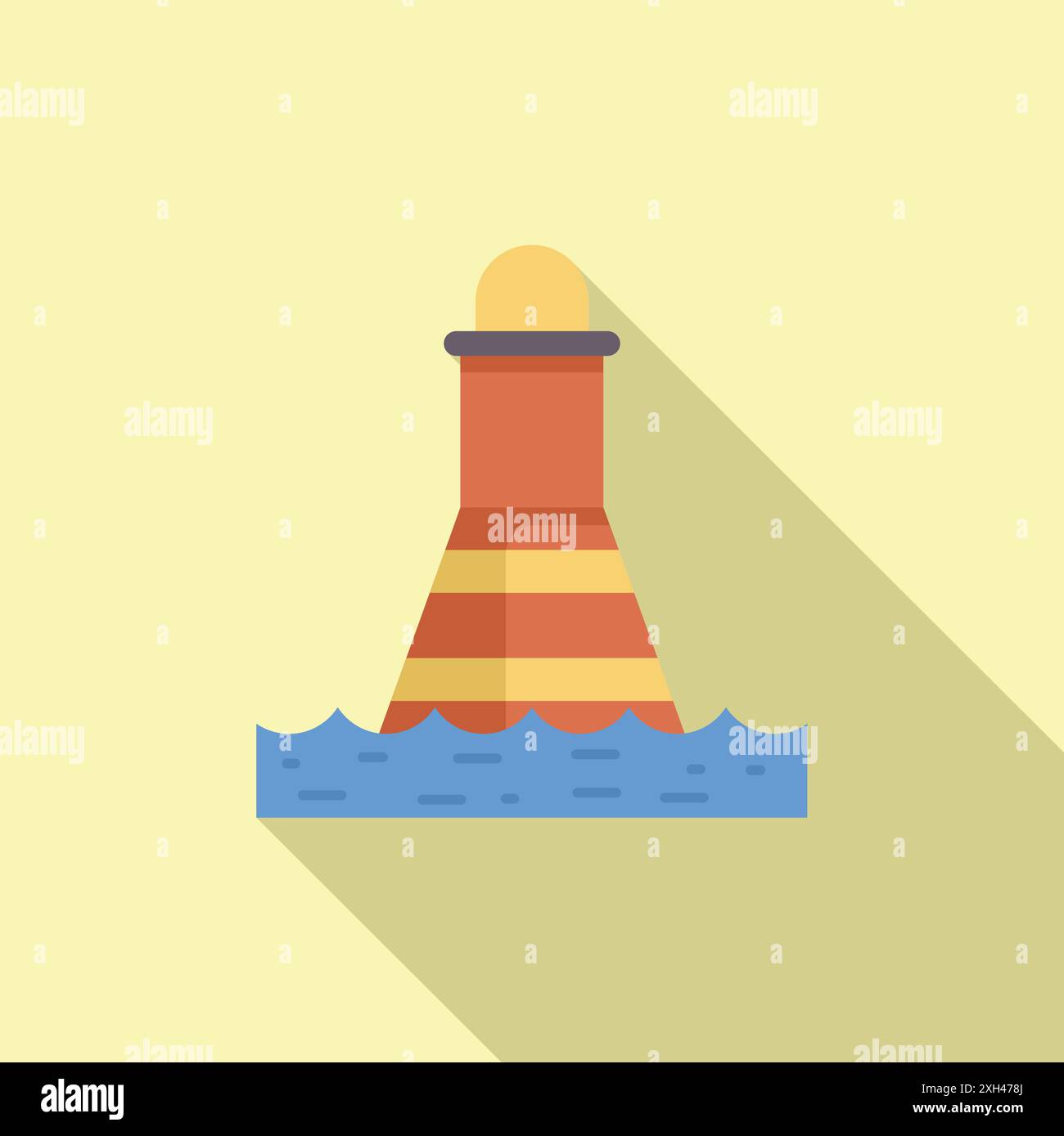 Lighthouse light beams Stock Vector Images - Alamy