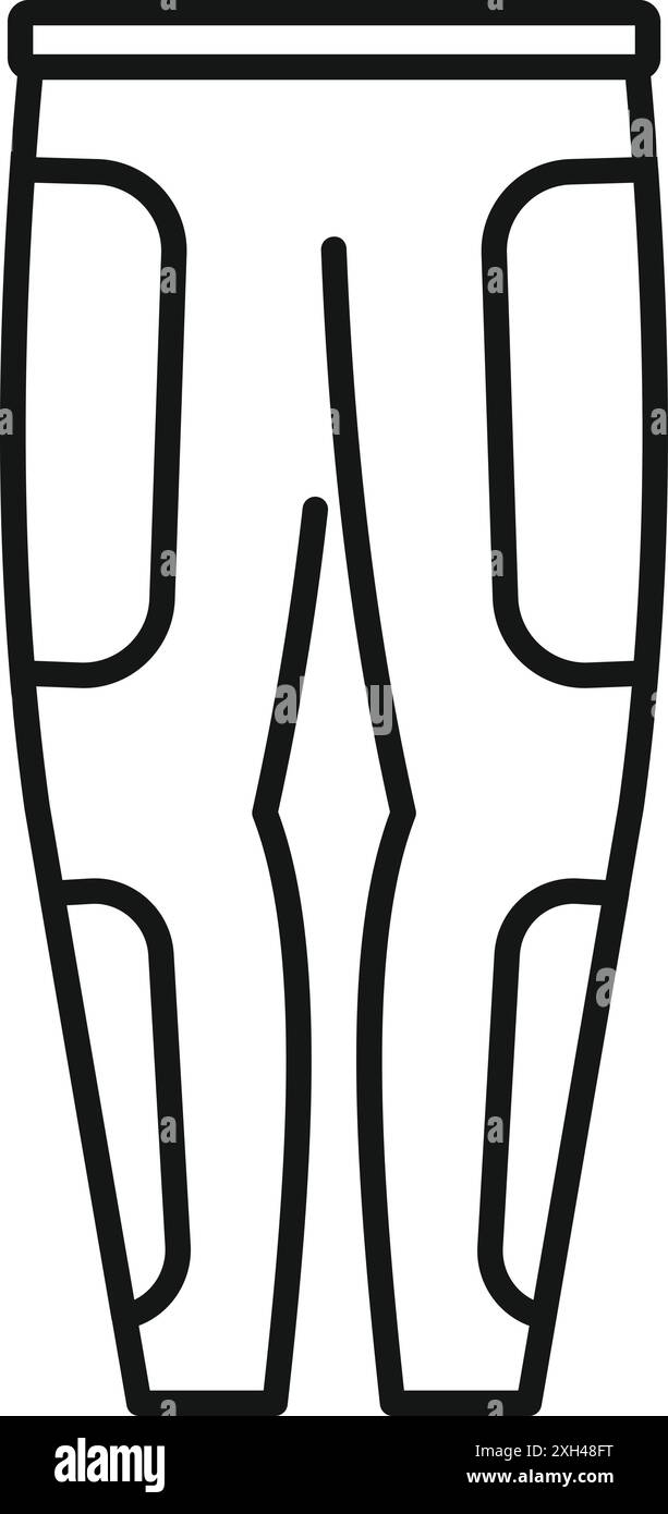 Protective equipment icon illustrating safety gear for various ...