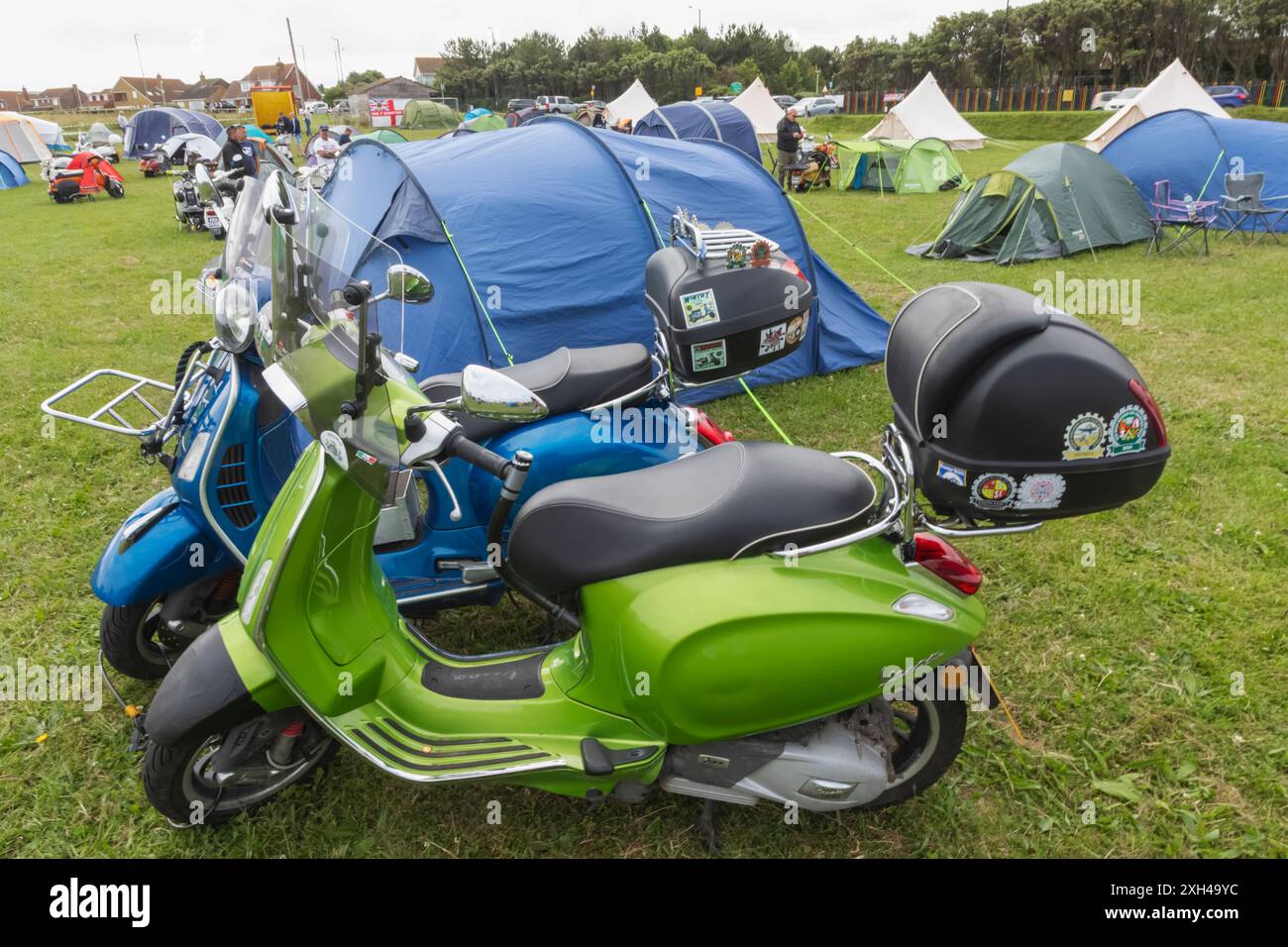 The big 7 national scooter rally hi-res stock photography and images ...
