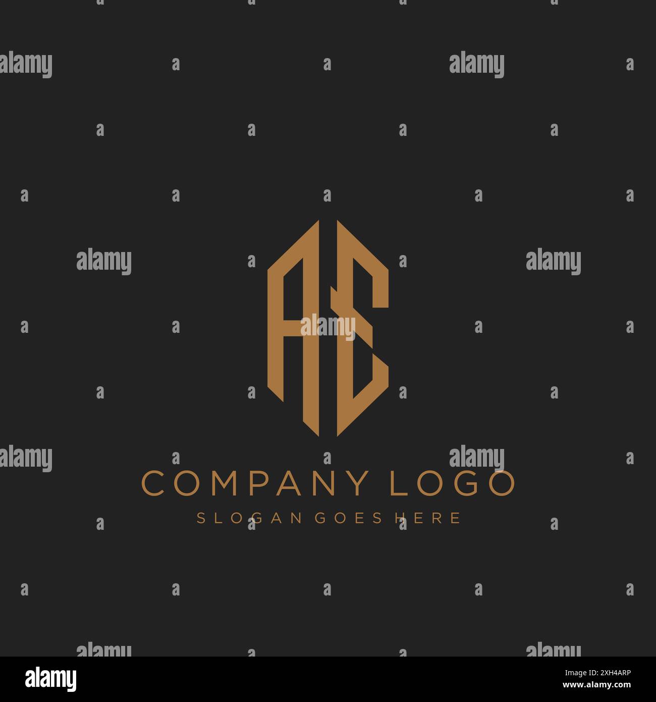 Ae logo design hi-res stock photography and images - Alamy
