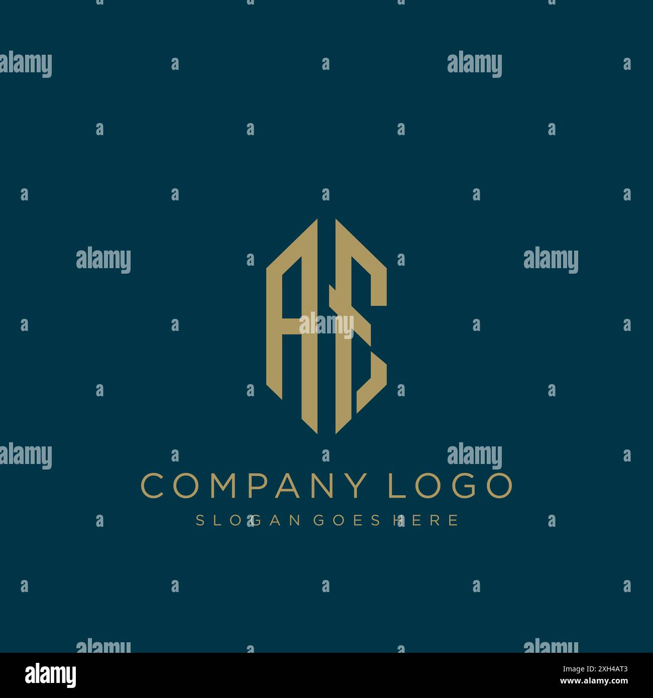 Af letter logo hi-res stock photography and images - Alamy