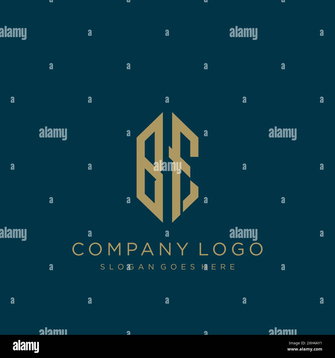 Bf letter design hi-res stock photography and images - Alamy