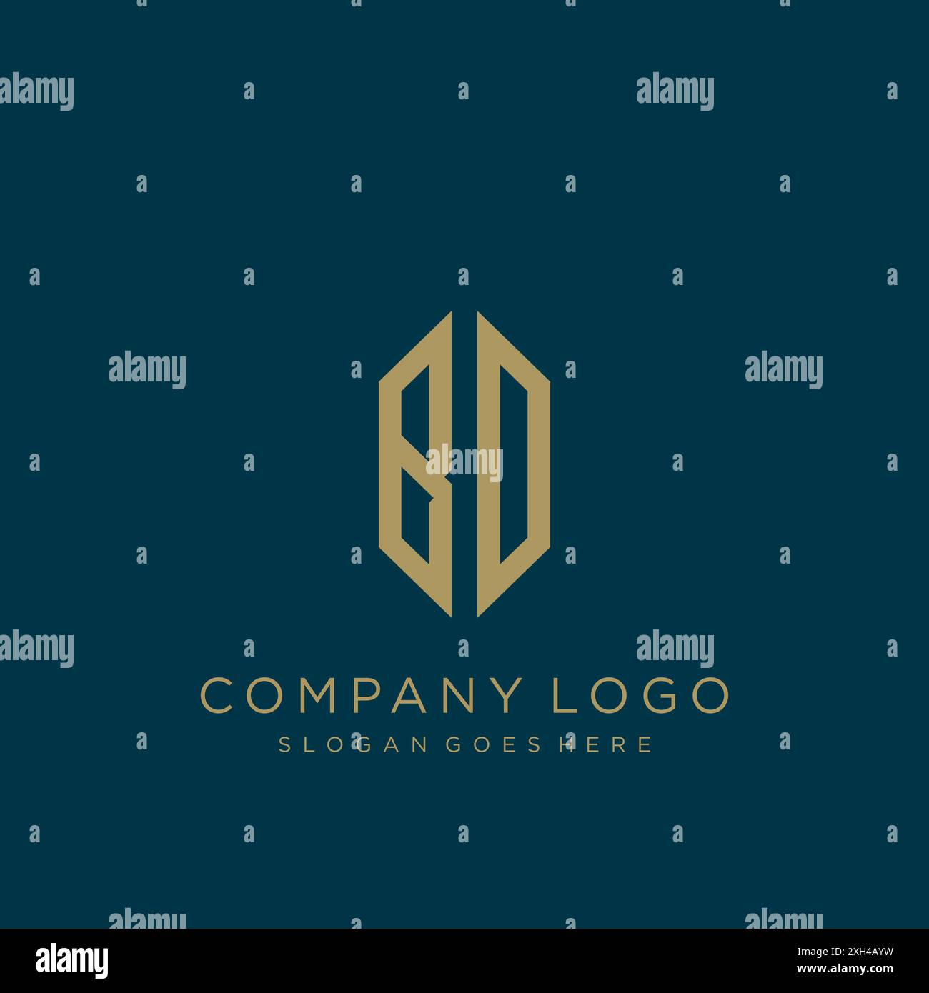 Letter bd logo Stock Vector Images - Alamy