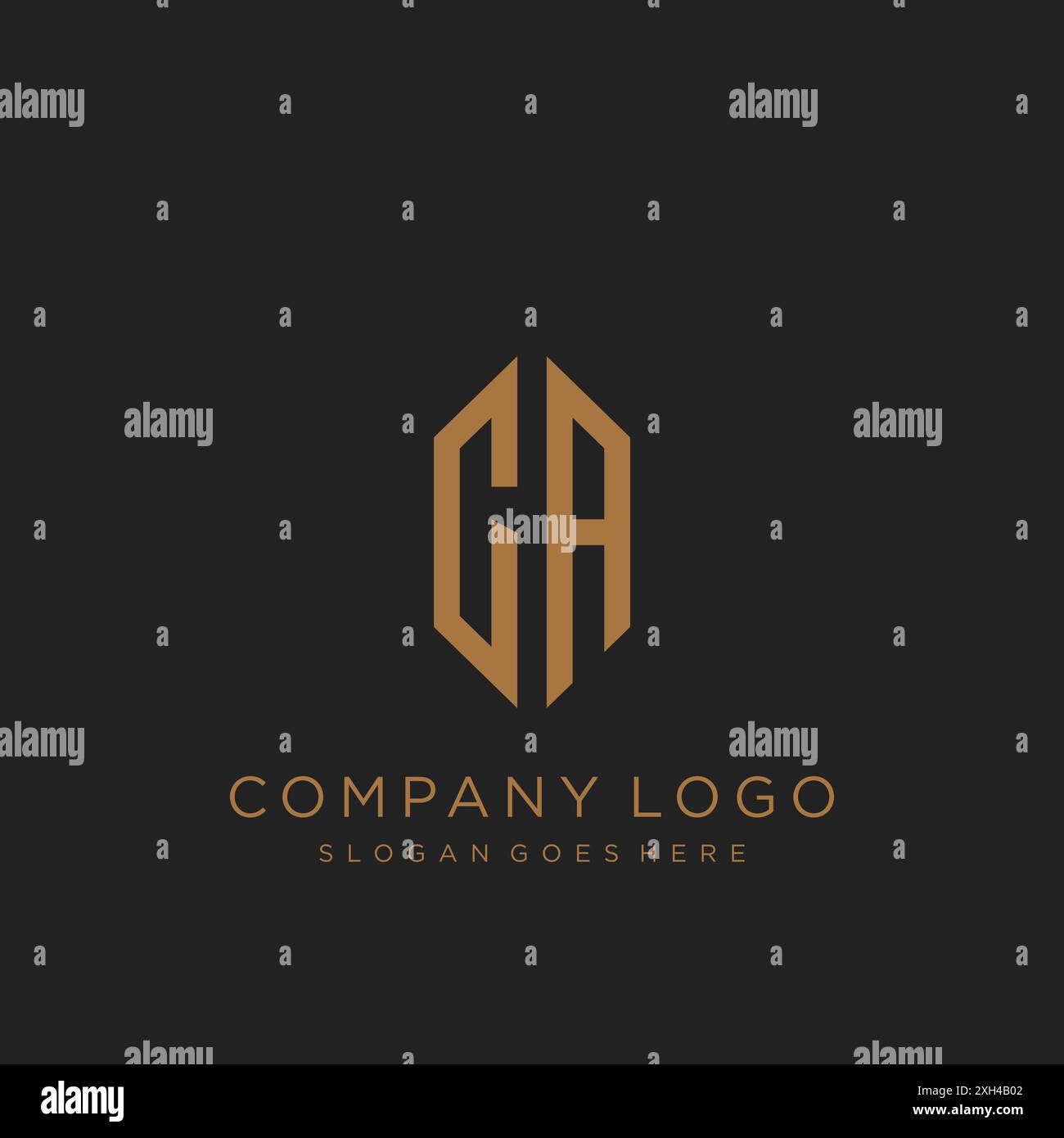 Alphabet ca icon Stock Vector Images - Alamy