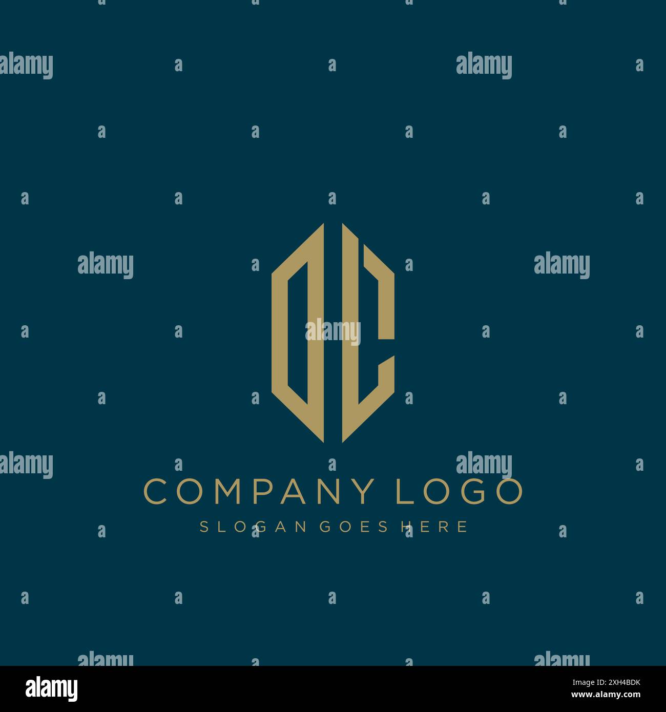 Dl letter logo hi-res stock photography and images - Alamy