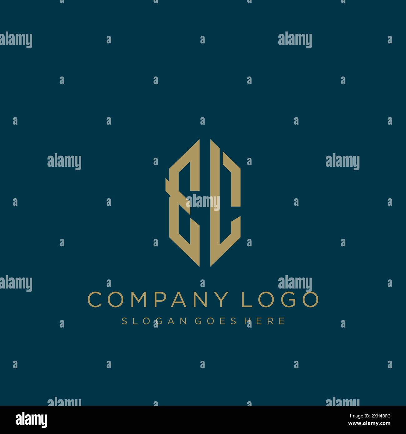 Letter el logo hi-res stock photography and images - Alamy