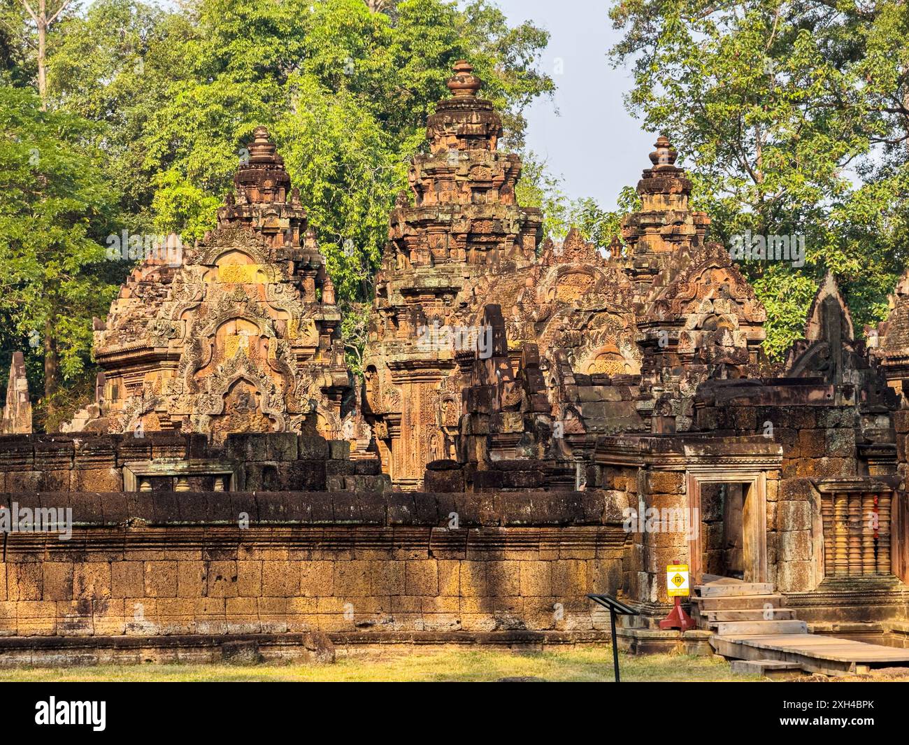 Miniature temple complex built entirely hi-res stock photography and ...