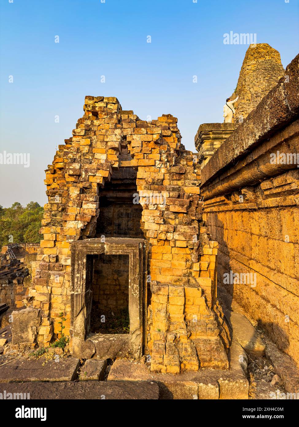 Pre Rup Temple, a Hindu temple at Angkor built in 961 for Khmer king ...