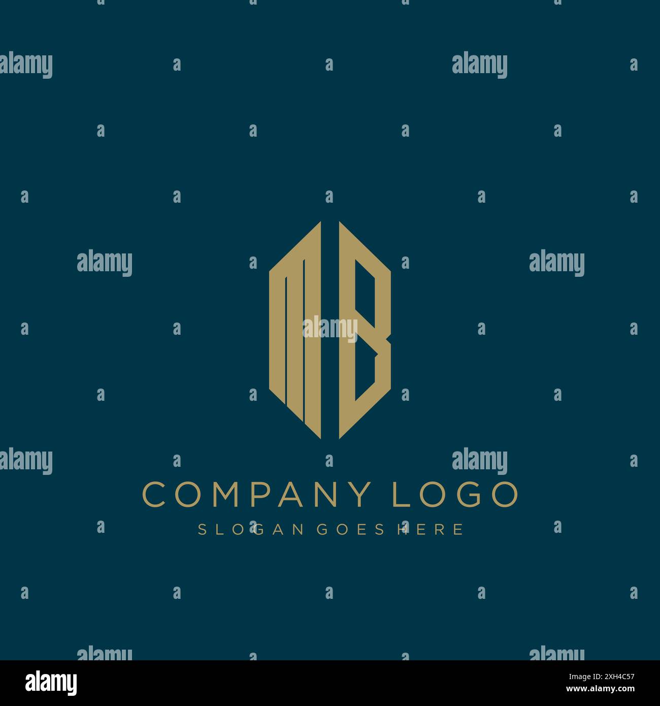 Letter mb logo hi-res stock photography and images - Alamy