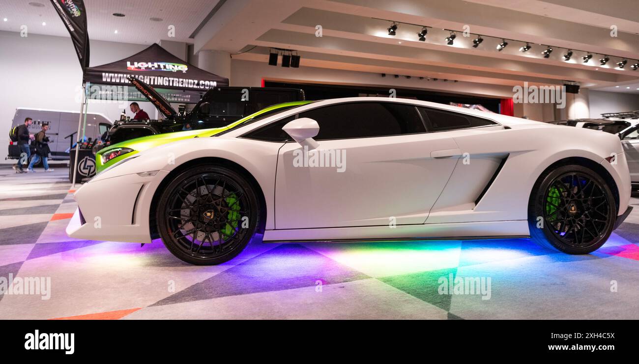 New York City, USA - March 27, 2024: Lamborghini Gallardo LP560-4 ...