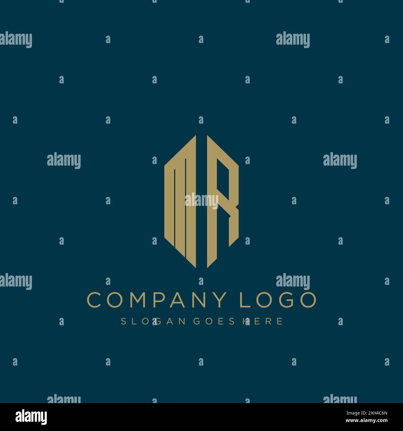 Letter mr logo hi-res stock photography and images - Alamy