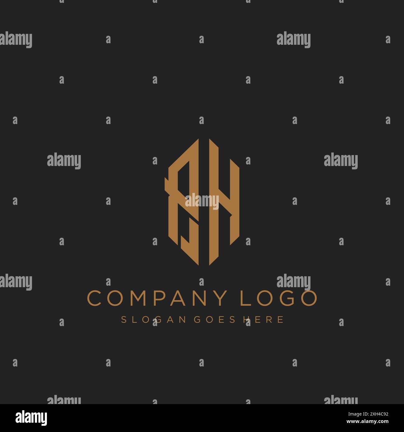 Ph logo design hi-res stock photography and images - Alamy