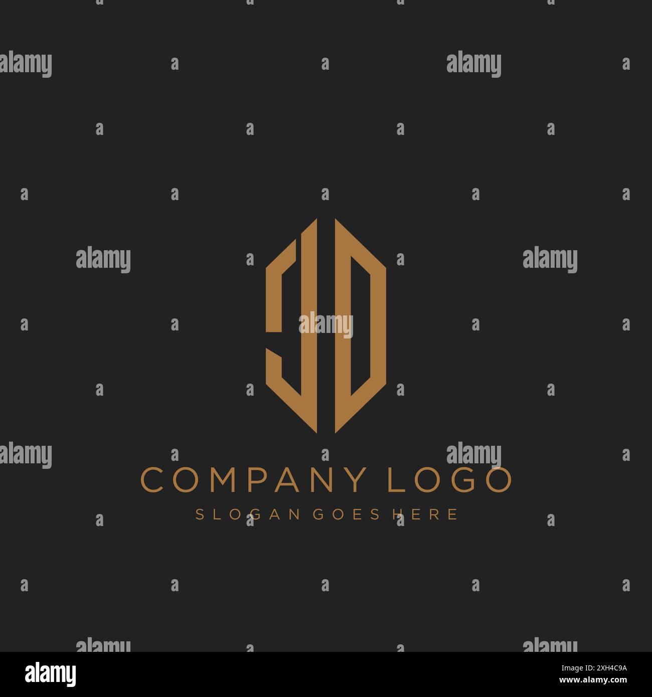 Jd letter design hi-res stock photography and images - Alamy