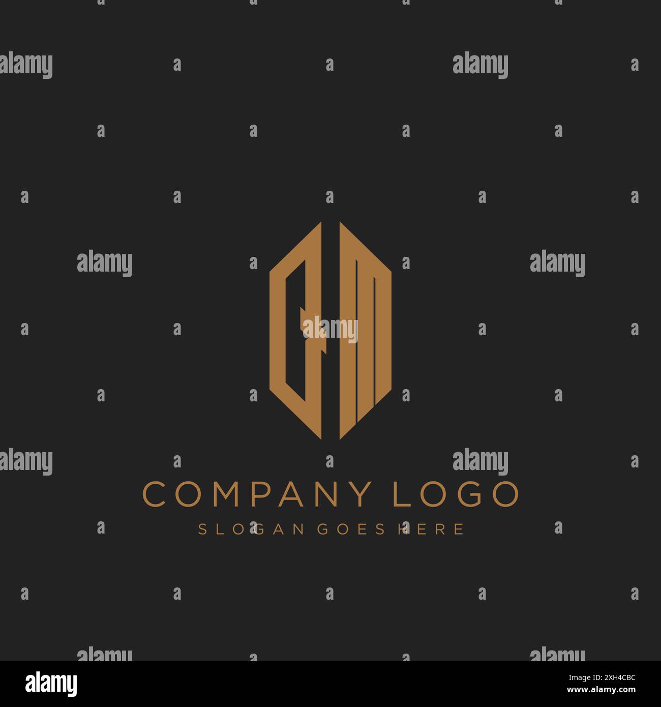 Qm letter logo hi-res stock photography and images - Alamy