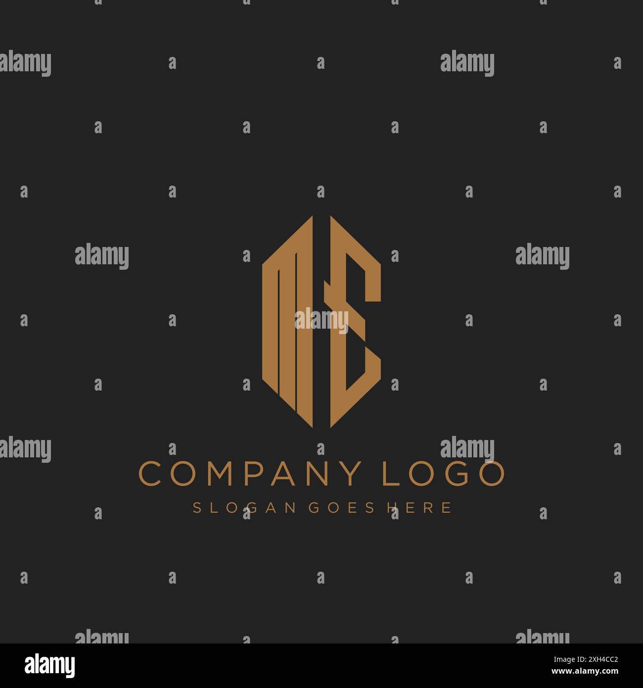 Vector letter simple geometric Stock Vector Images - Alamy