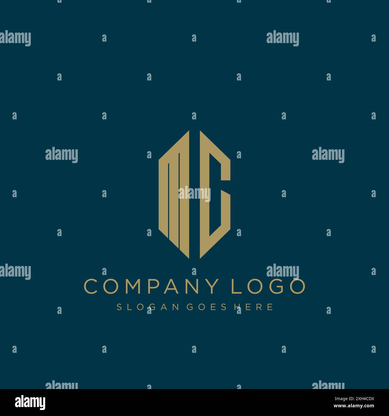 Letter mc logo hi-res stock photography and images - Alamy