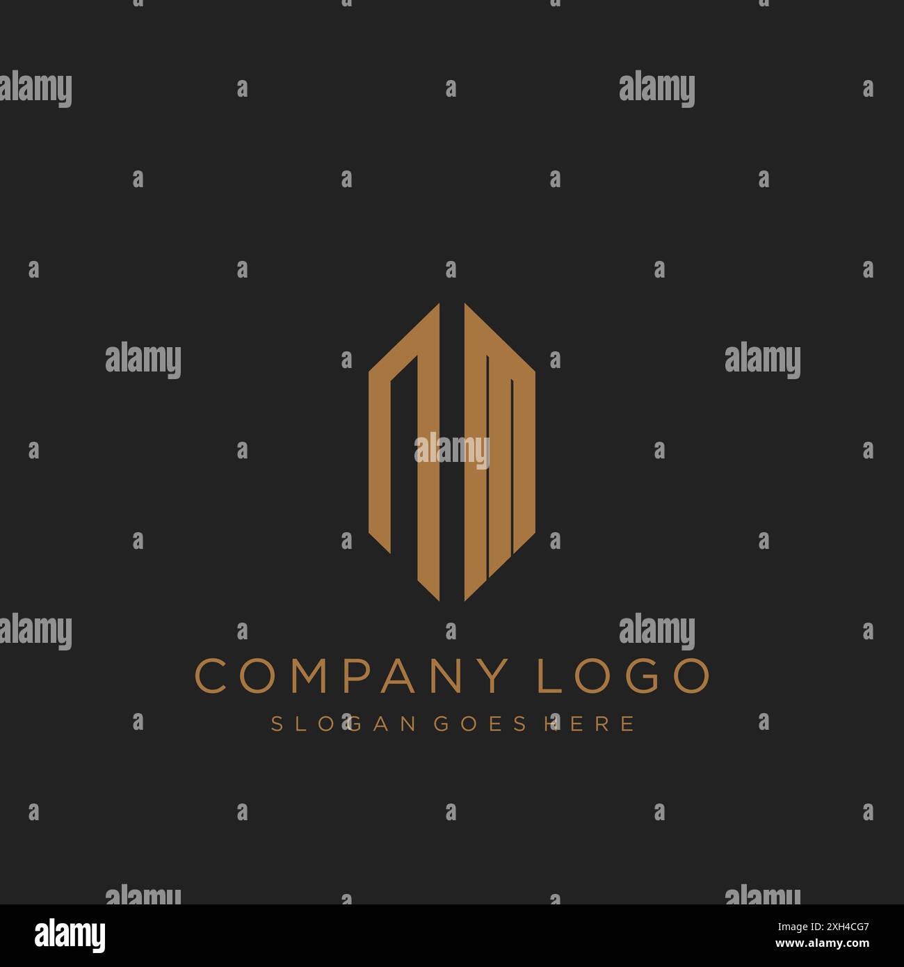 Nm emblem Stock Vector Images - Alamy