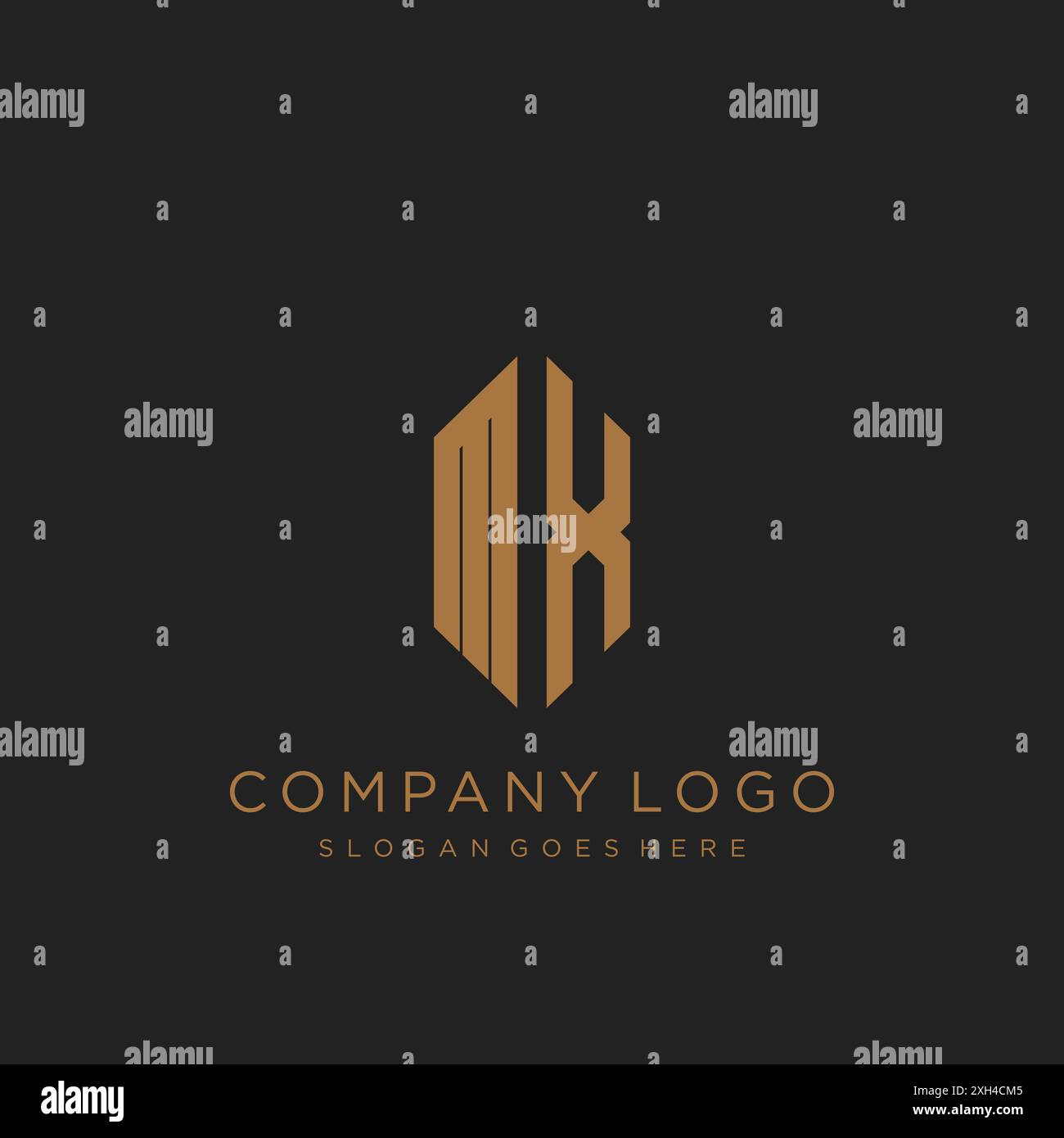 Mx logo design vector vectors hi-res stock photography and images - Alamy