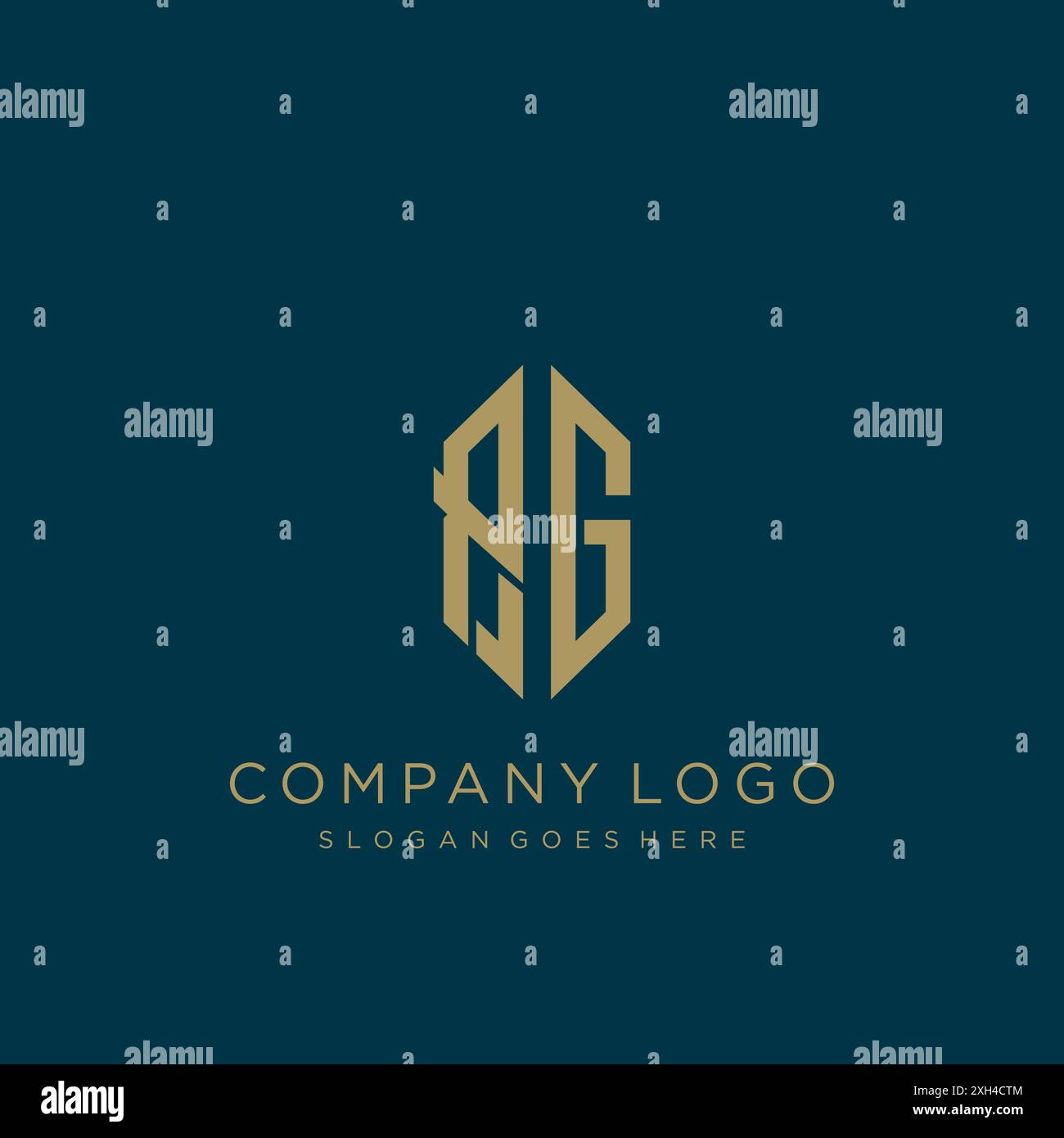 Letter pg logo hi-res stock photography and images - Alamy