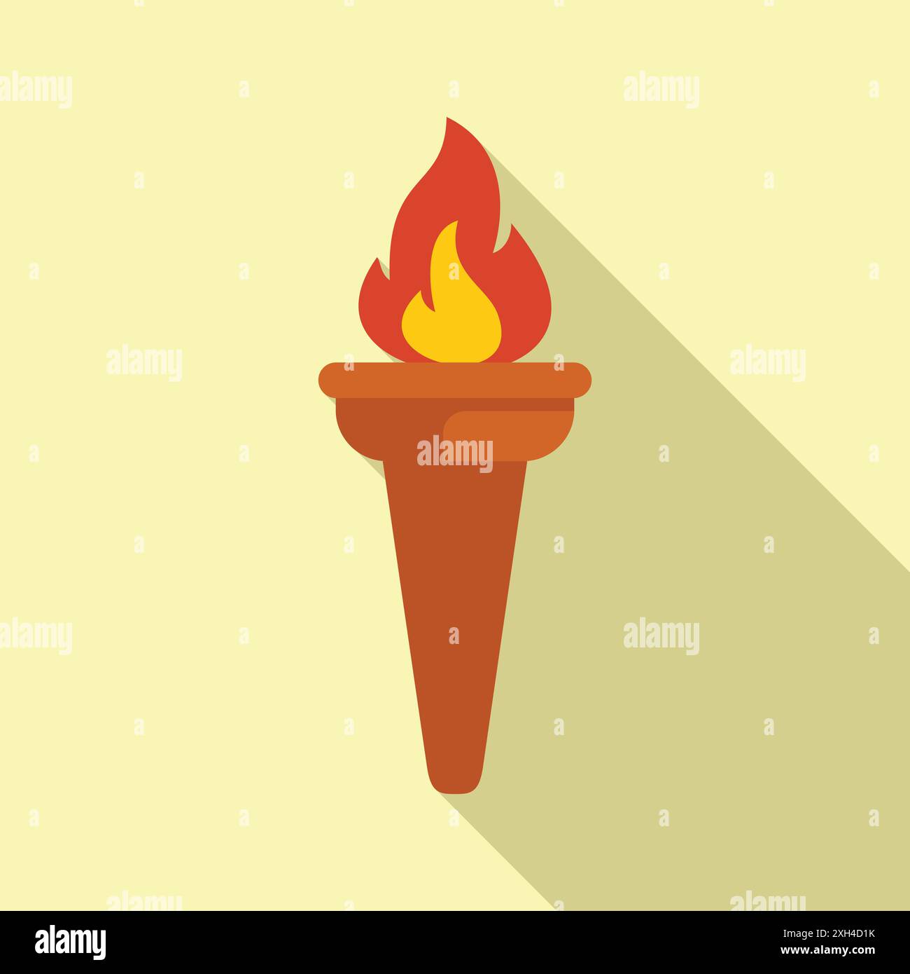 Ritual torch Stock Vector Images - Alamy