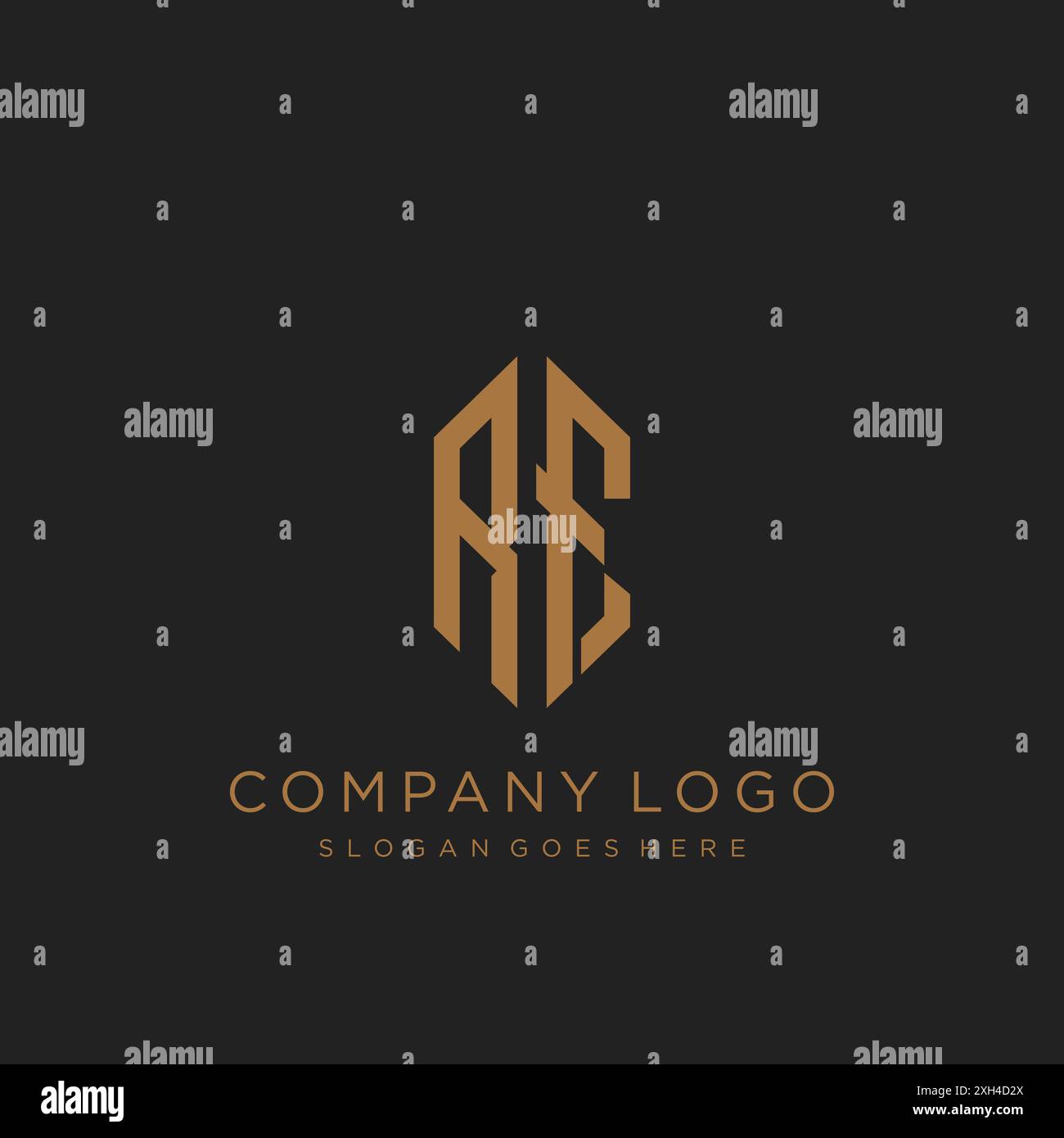 RF Letter logo icon design Stock Vector Image & Art - Alamy