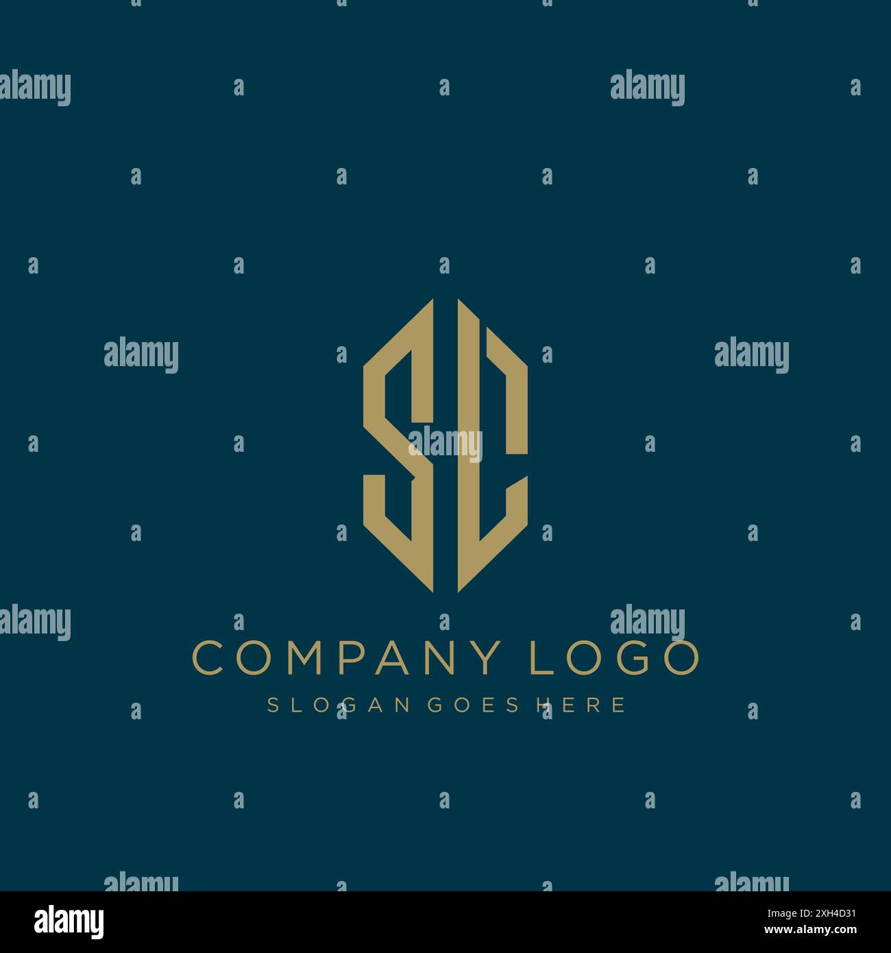Letter sl logo hi-res stock photography and images - Alamy