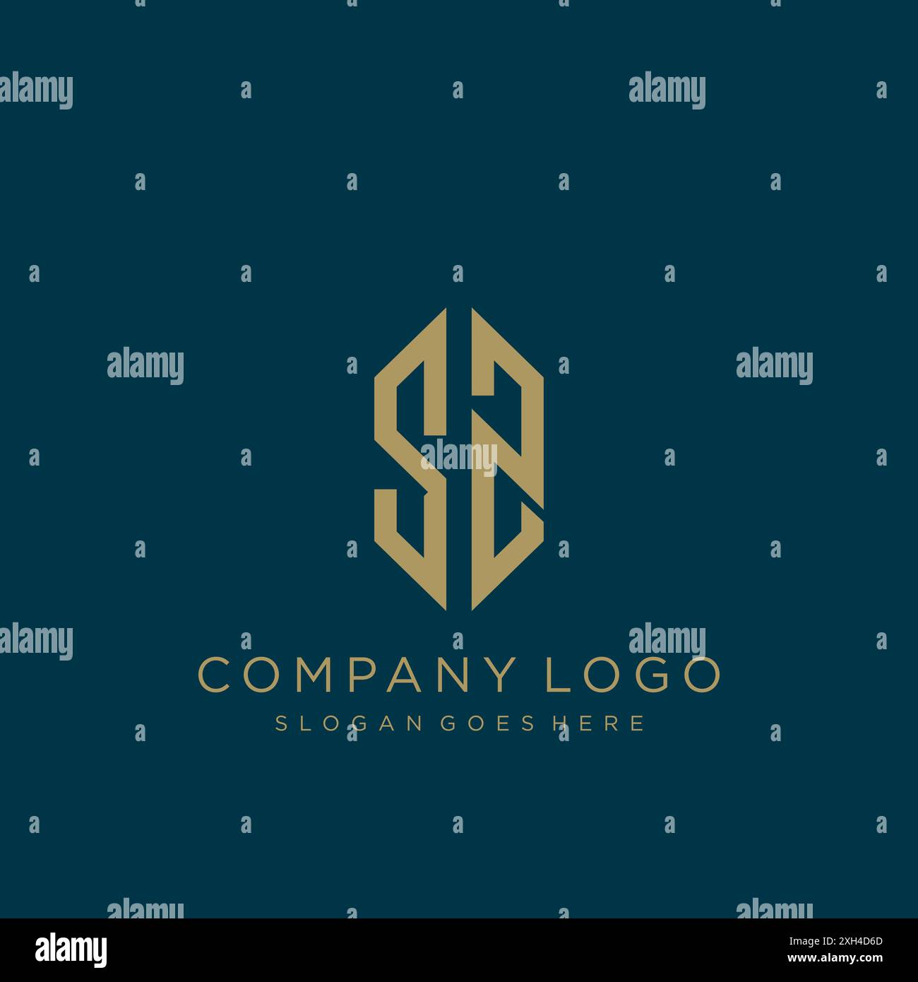 Letter sz logo hi-res stock photography and images - Alamy
