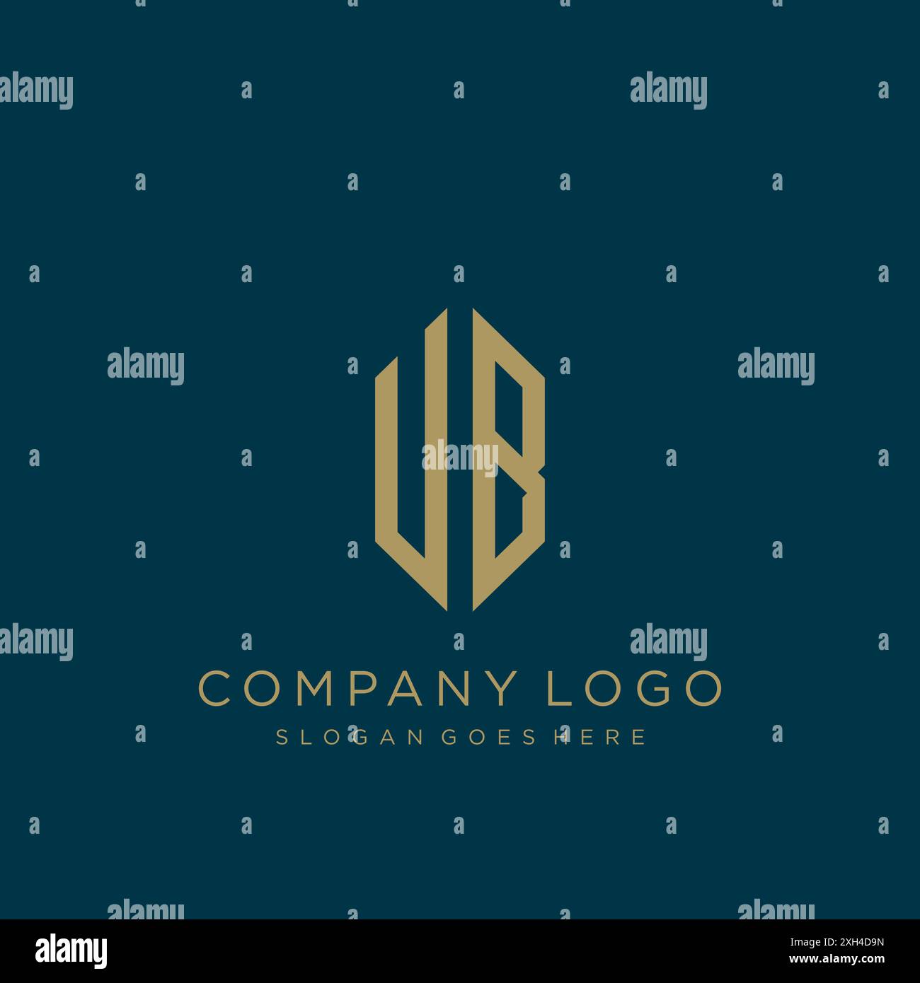 Letter ub logo hi-res stock photography and images - Alamy