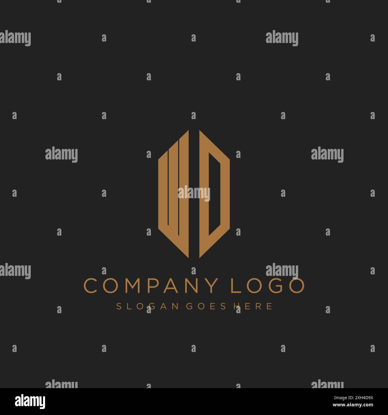 Letter wd logo hi-res stock photography and images - Alamy