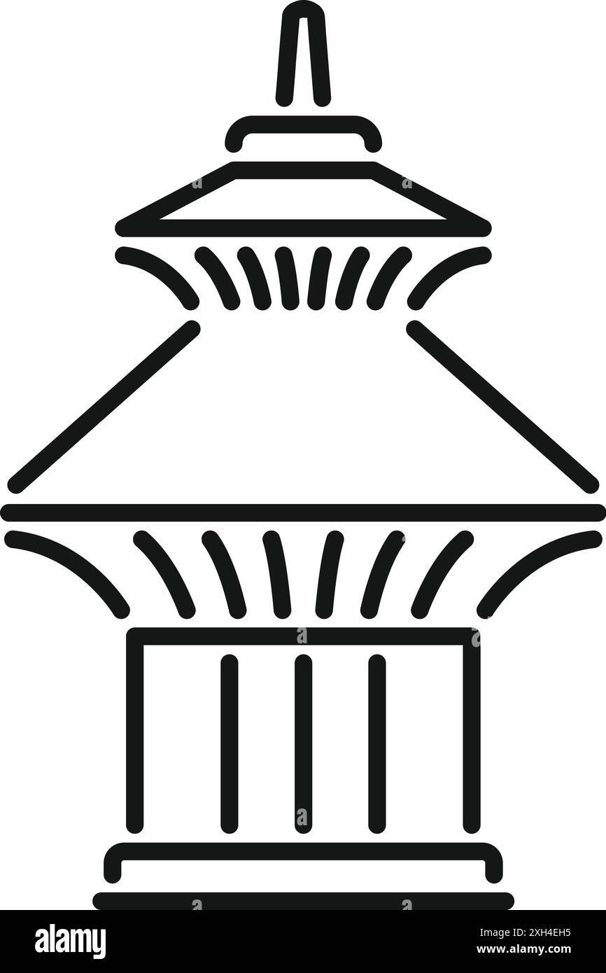 Space needle seattle washington usa united states of america icon ...