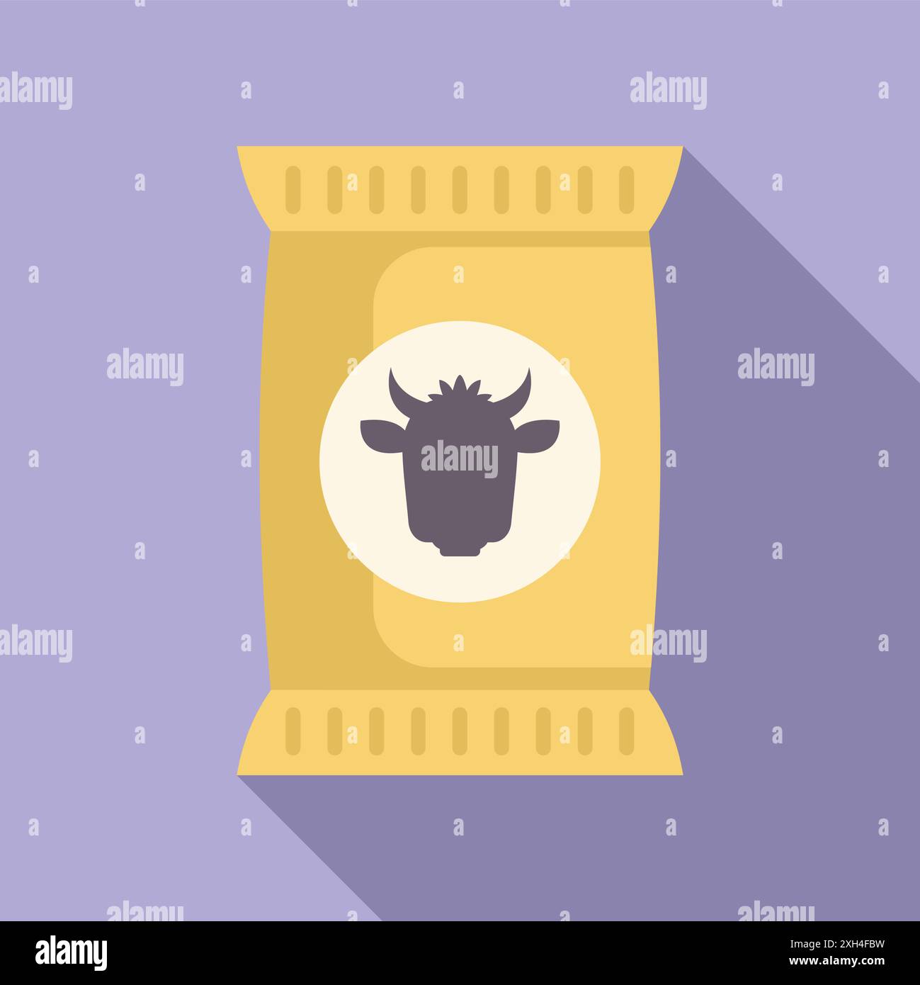 Cattle feed bag Stock Vector Images - Alamy