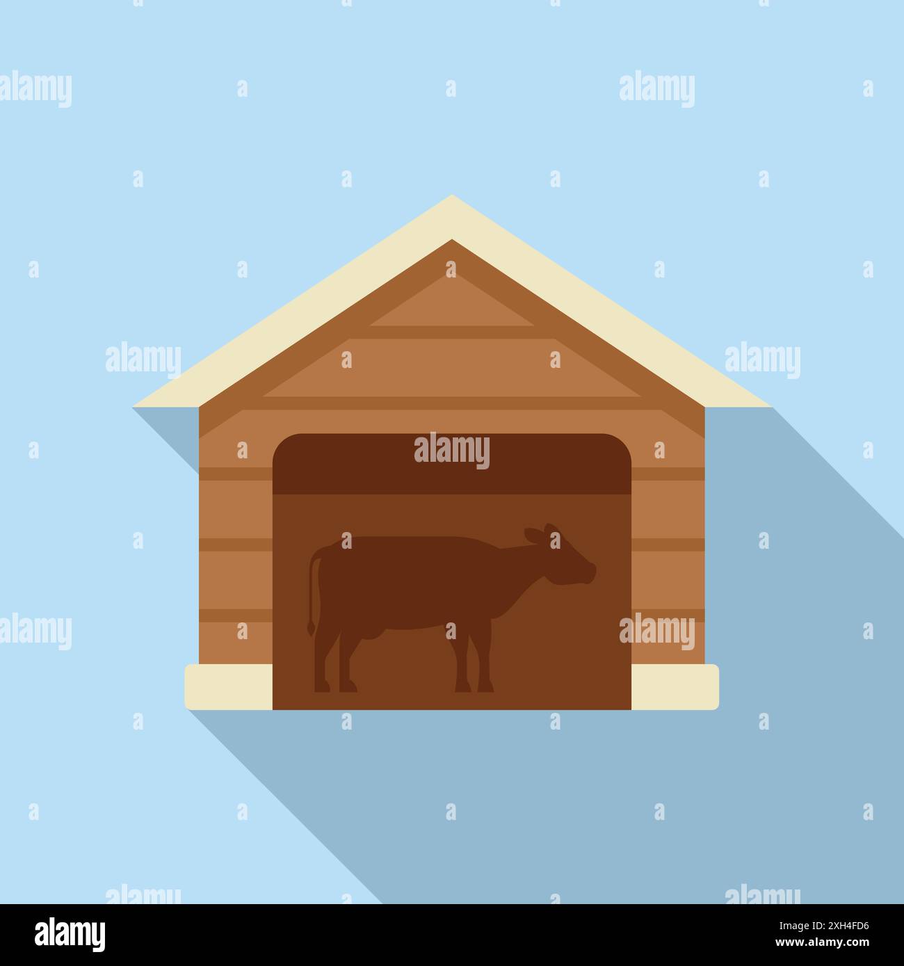 Barn icon in simple hi-res stock photography and images - Alamy