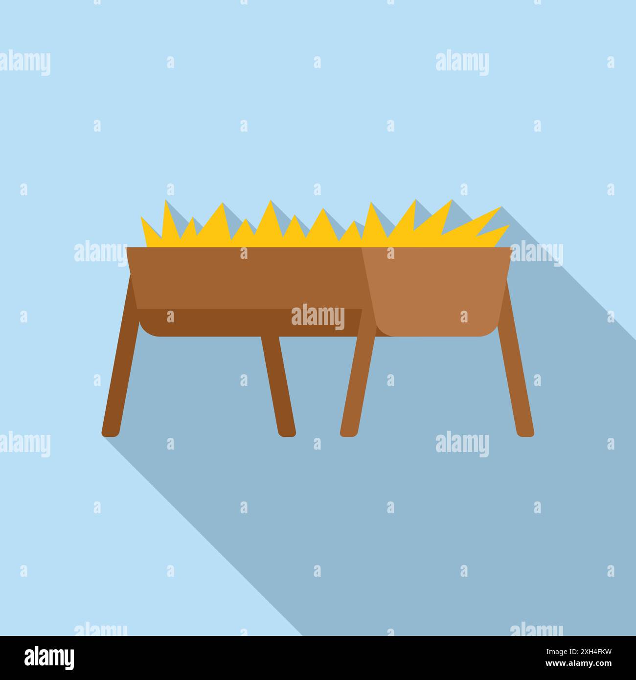 Nativity christmas empty manger hi-res stock photography and images - Alamy