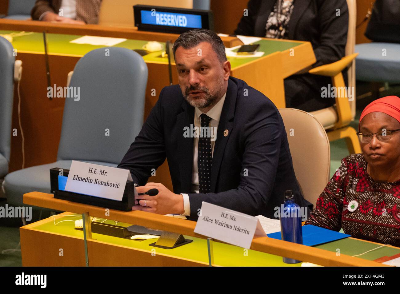 Elmedin Konakovic attends Event on occasion of International Day of ...