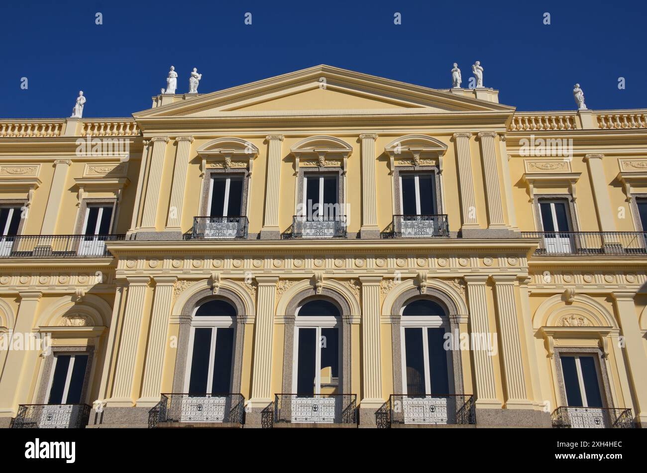 Architecture of the São Cristóvão Palace, it served as the official ...