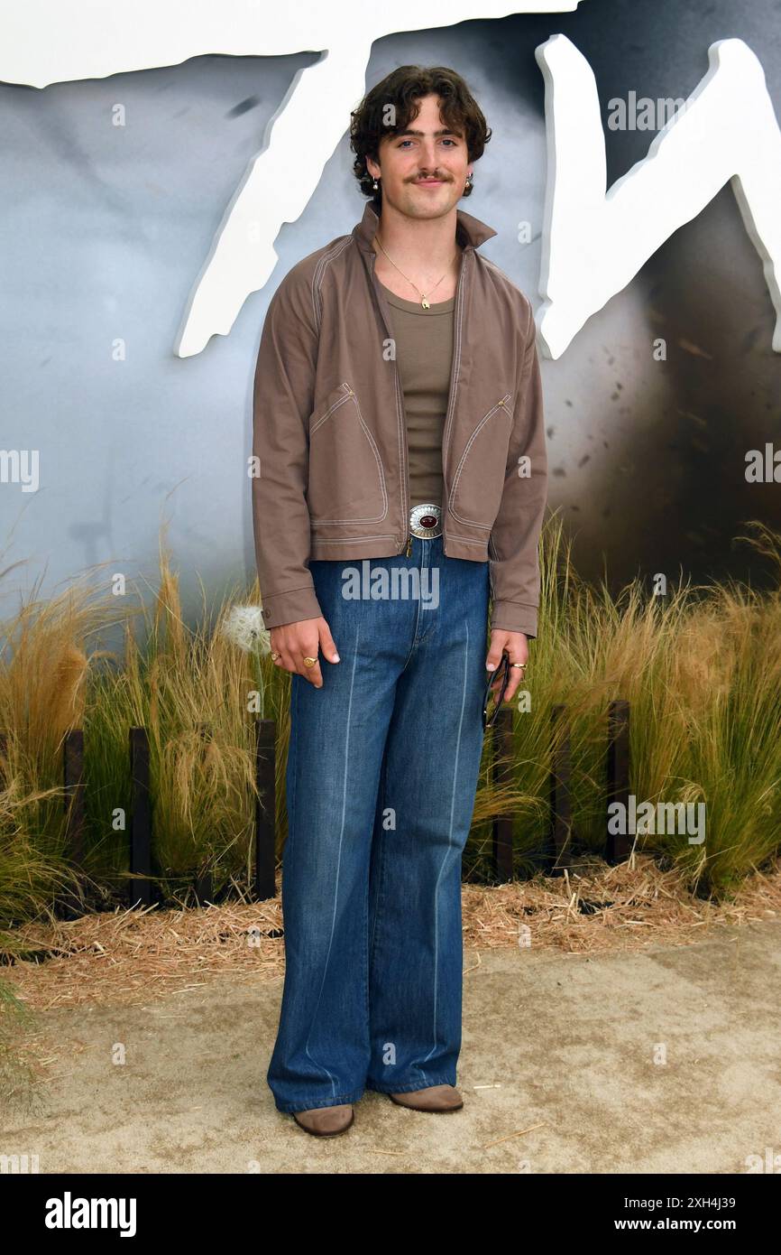 Los Angeles, Ca. 11th July, 2024. Benson Boone at the premiere of ...