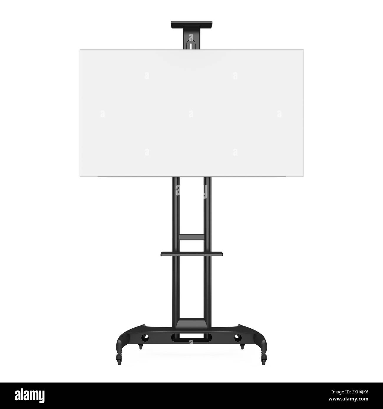 Blank Projector Screen Isolated Stock Photo - Alamy