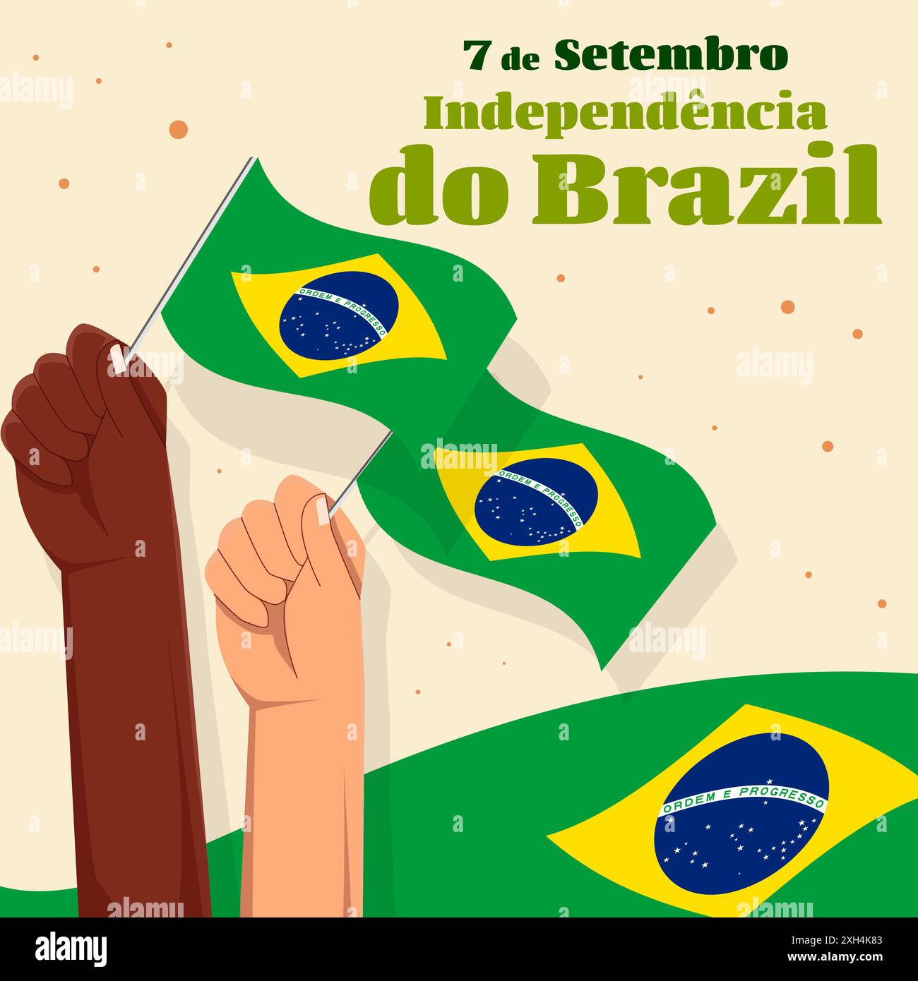 Annual national holiday of independence day Stock Vector Images - Alamy