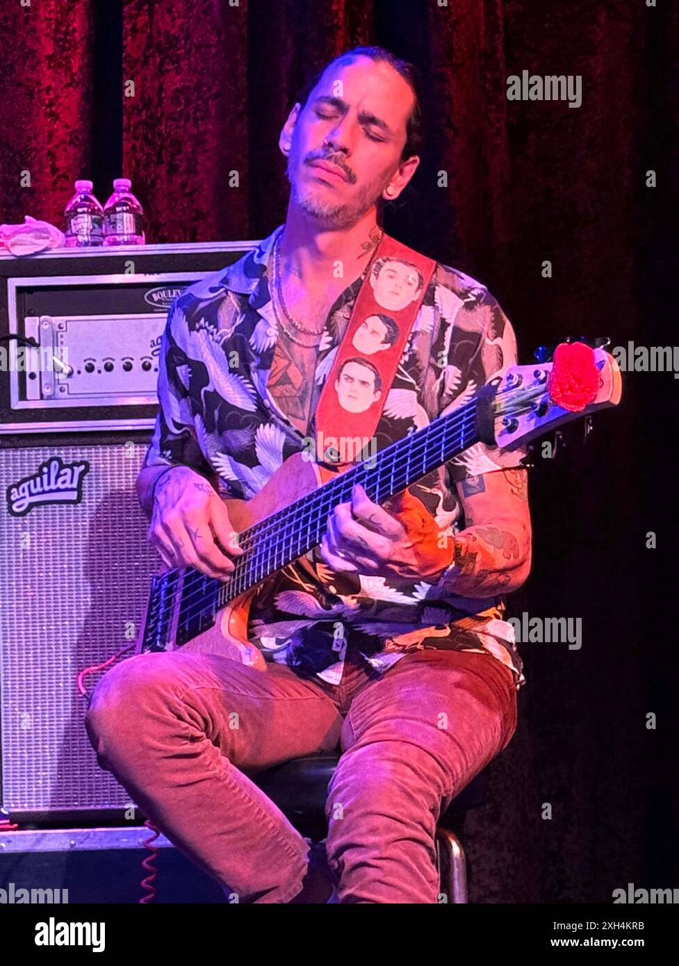 July 11, 2024, New York, New York, USA: Bassist and son of legendary ...