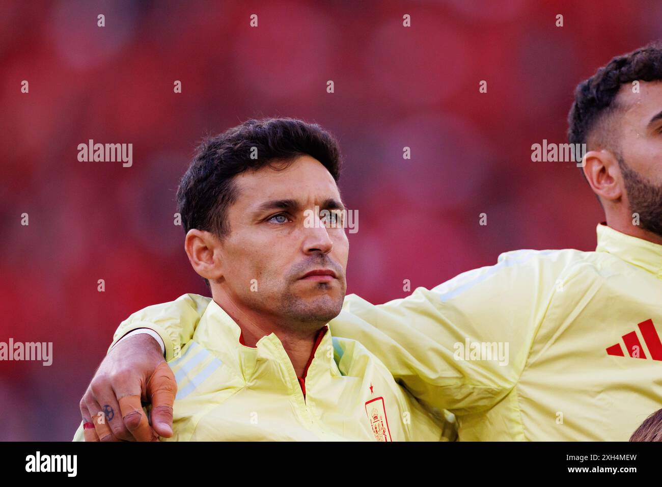 Jesus Navas seen during UEFA Euro 2024 game between national teams of ...