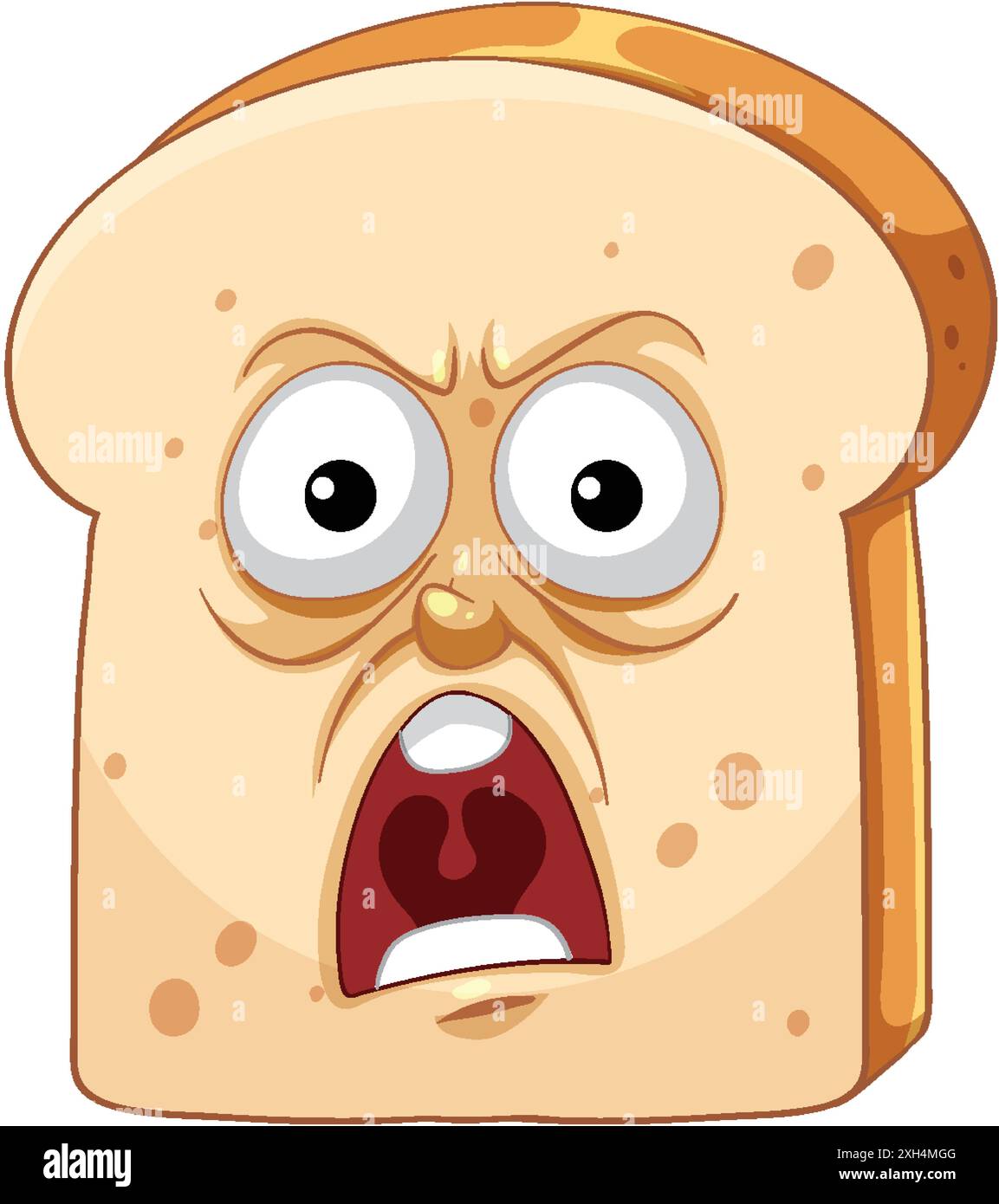 Angry bread vector vectors hi-res stock photography and images - Alamy