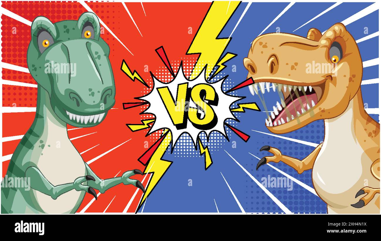Dinosaur dinosaurs velociraptor cretaceous Stock Vector Images - Alamy