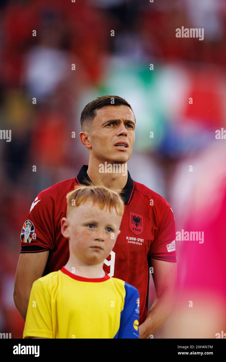Jasir Asani seen during UEFA Euro 2024 game between national teams of ...