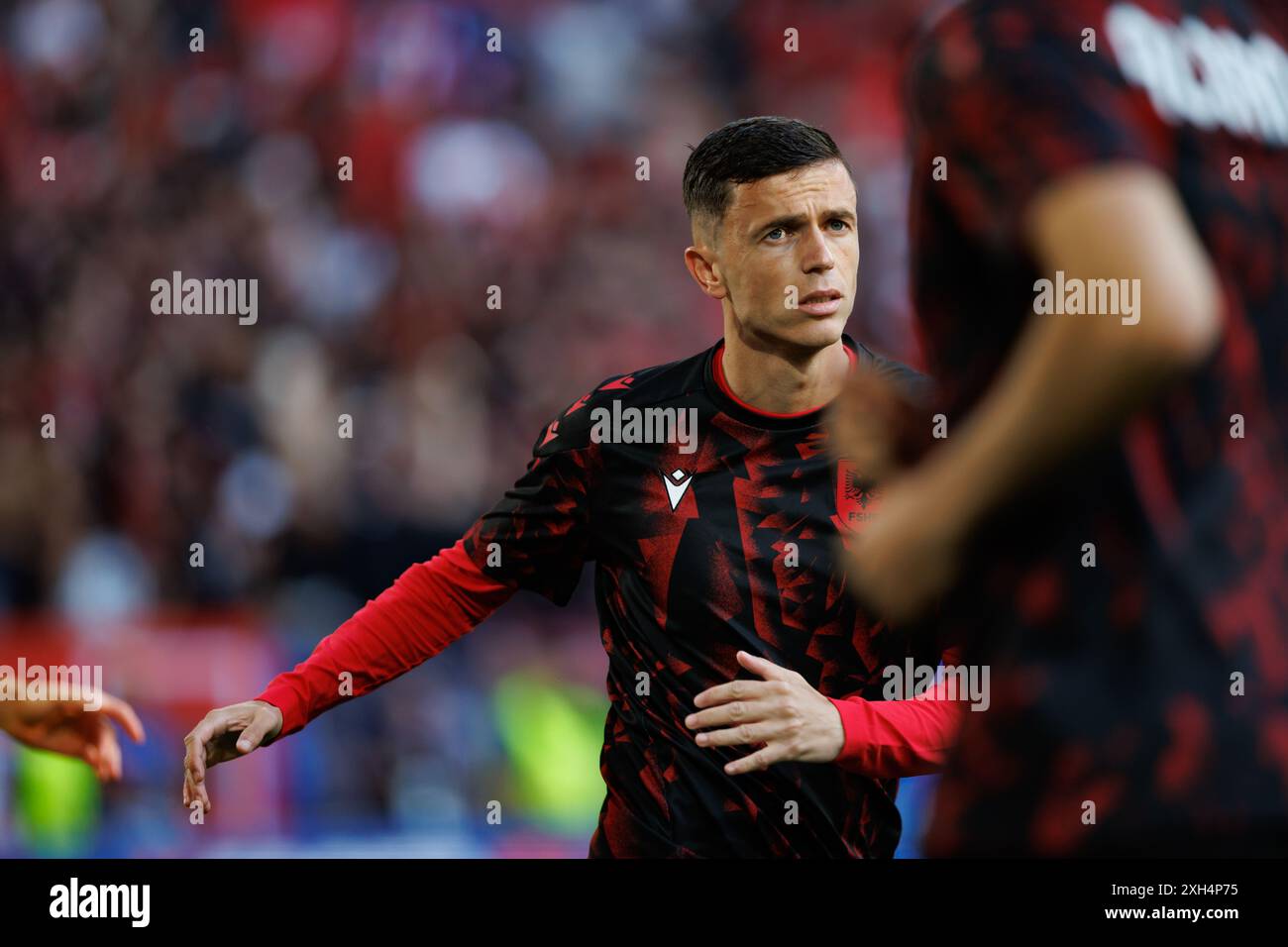 Jasir Asani seen during UEFA Euro 2024 game between national teams of ...