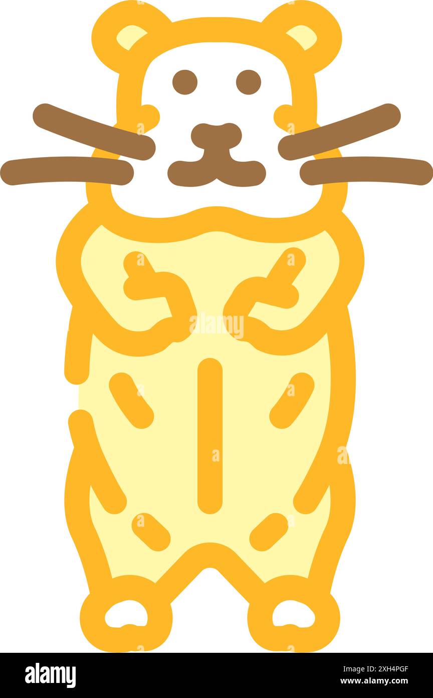 Golden hamster vector hi-res stock photography and images - Alamy